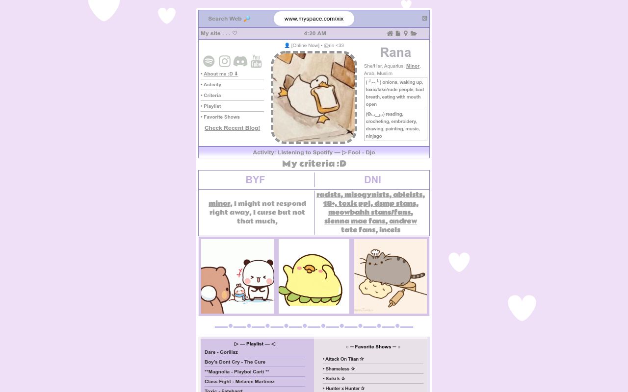 pinterest carrd